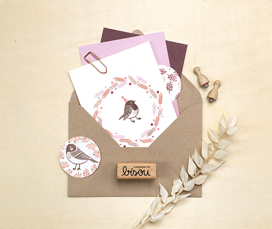 Cachet - Rouge-gorge | Lundi